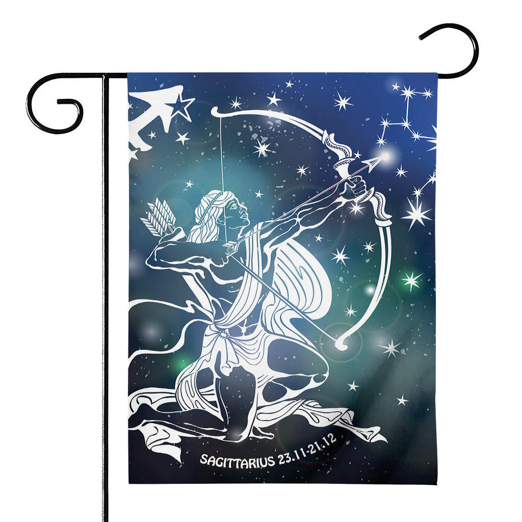 Constellation Of Sagittarius Print House Flag – GearFrost