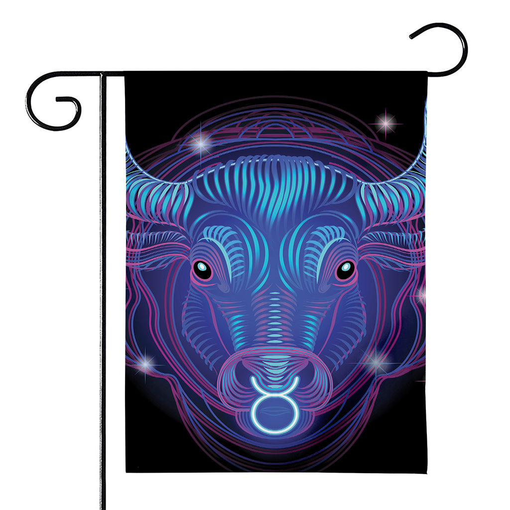 Dark Taurus Zodiac Sign Print House Flag – GearFrost