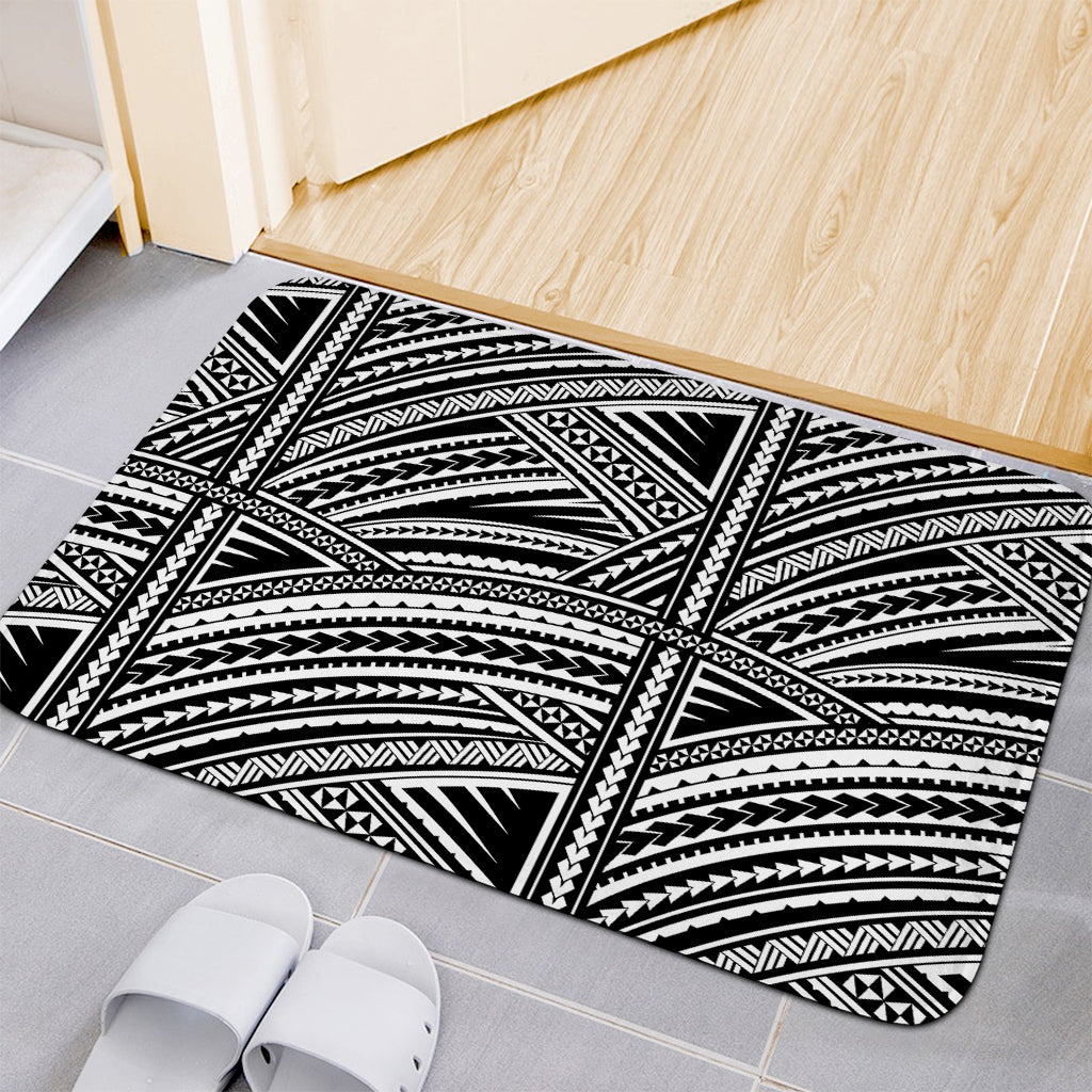 Maori Polynesian Tribal Tattoo Print Indoor Door Mat – GearFrost