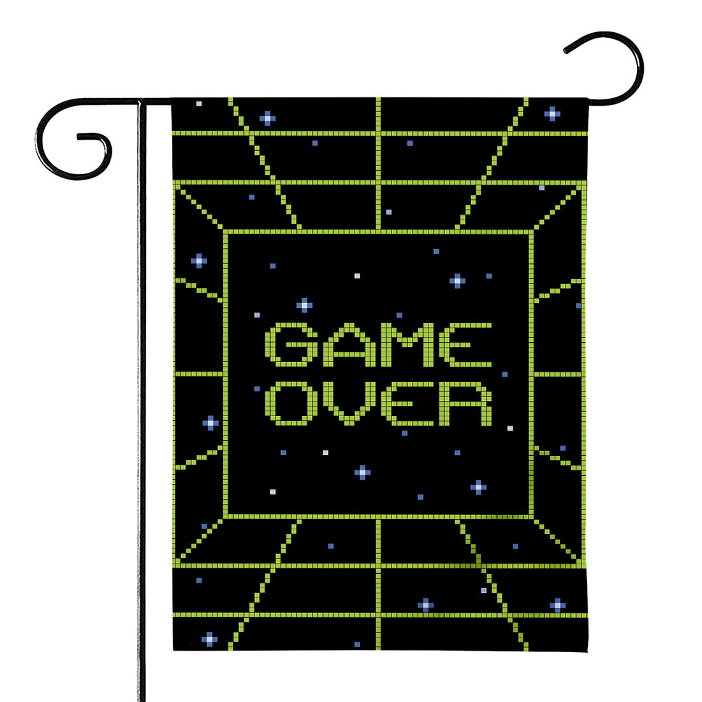 8-Bit Game Over Print House Flag – GearFrost