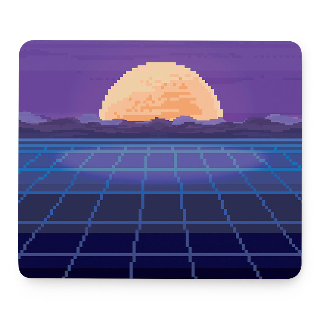 8-Bit Pixel Digital Landscape Print Mouse Pad – GearFrost