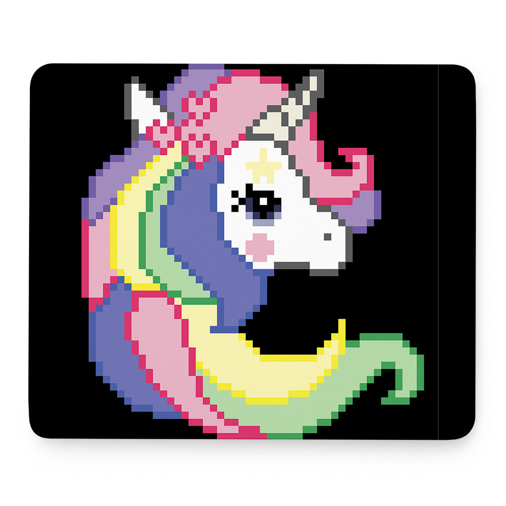 8-Bit Pixel Unicorn Print Mouse Pad – GearFrost