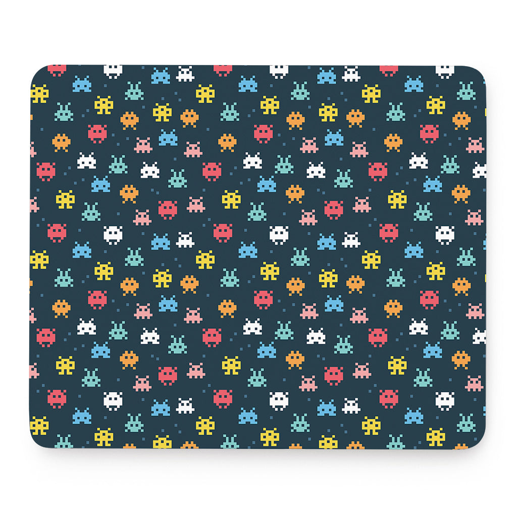8-Bit Video Game Monsters Pattern Print Mouse Pad – GearFrost