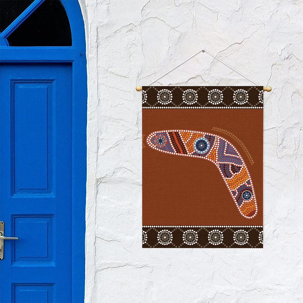 Aboriginal Dot Boomerang Print Garden Flag – GearFrost
