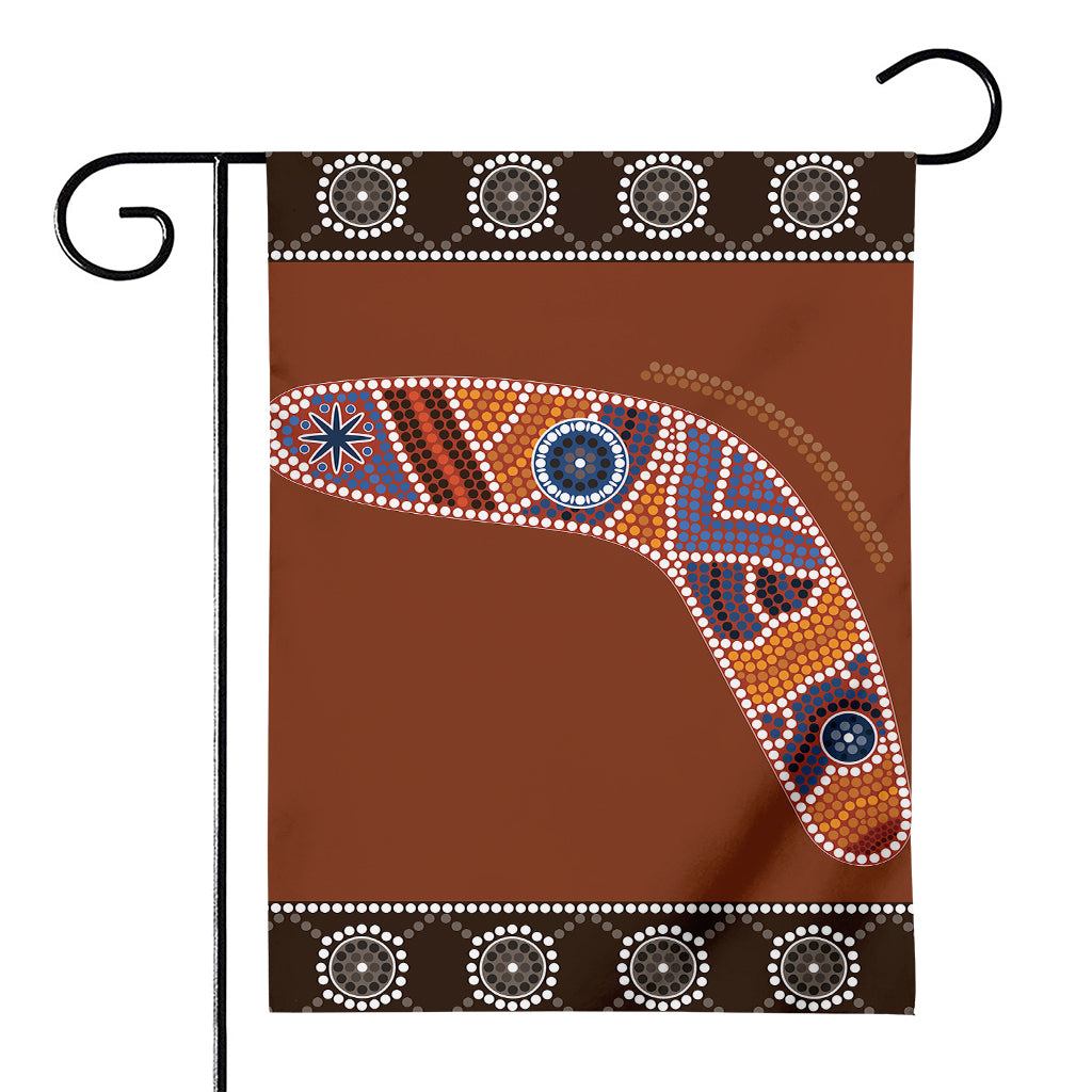 Aboriginal Dot Boomerang Print House Flag – GearFrost