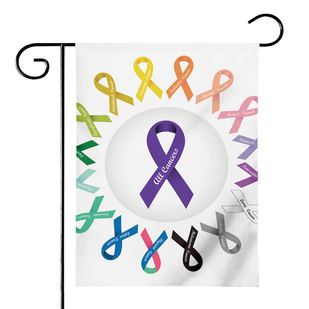 All Cancer Awareness Ribbons Print House Flag – GearFrost