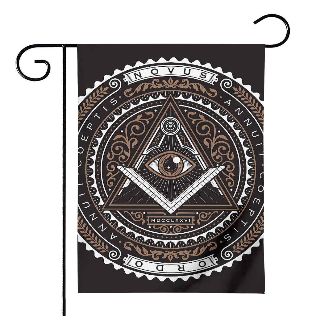 All Seeing Eye Symbol Print House Flag – GearFrost