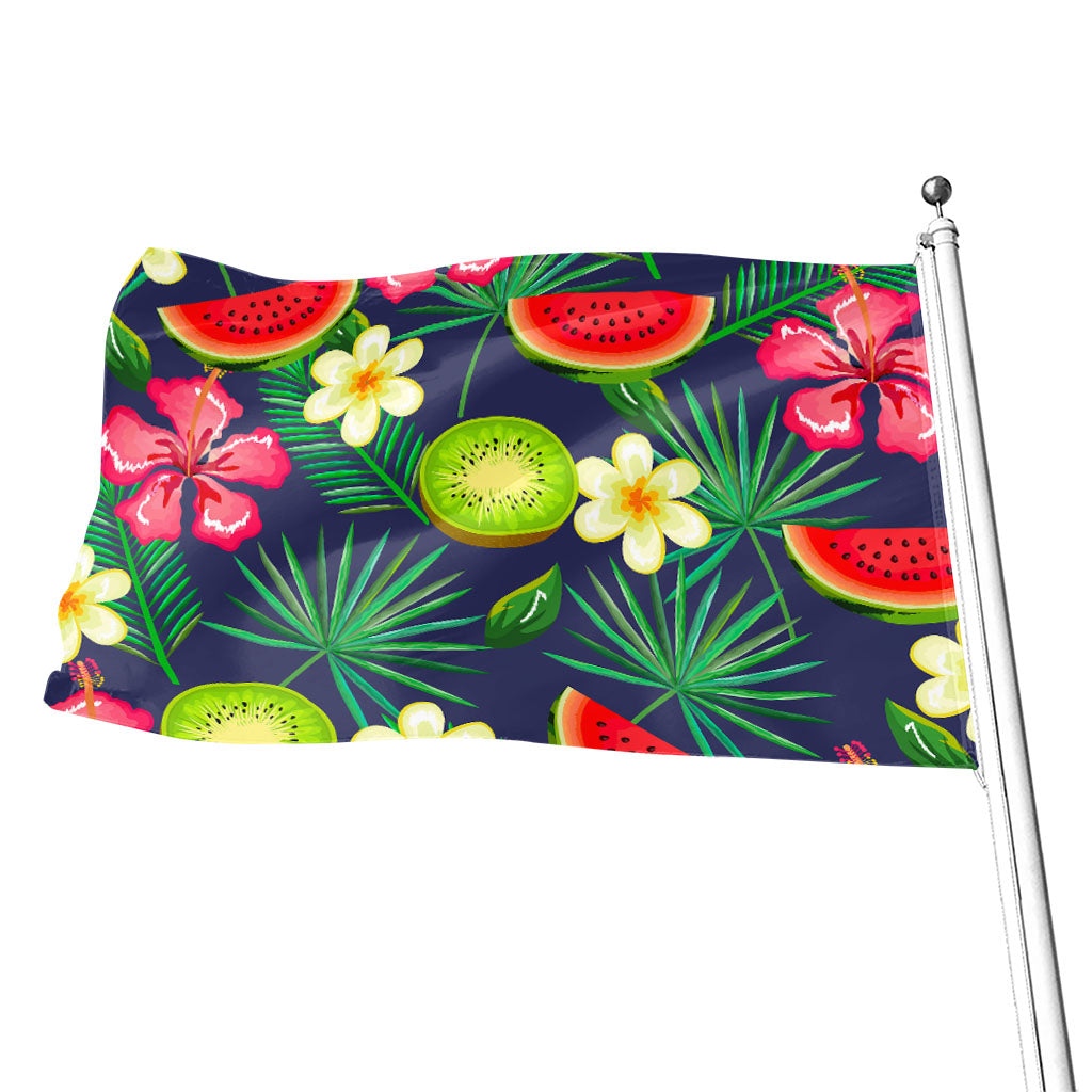 Aloha Tropical Watermelon Pattern Print Flag – GearFrost