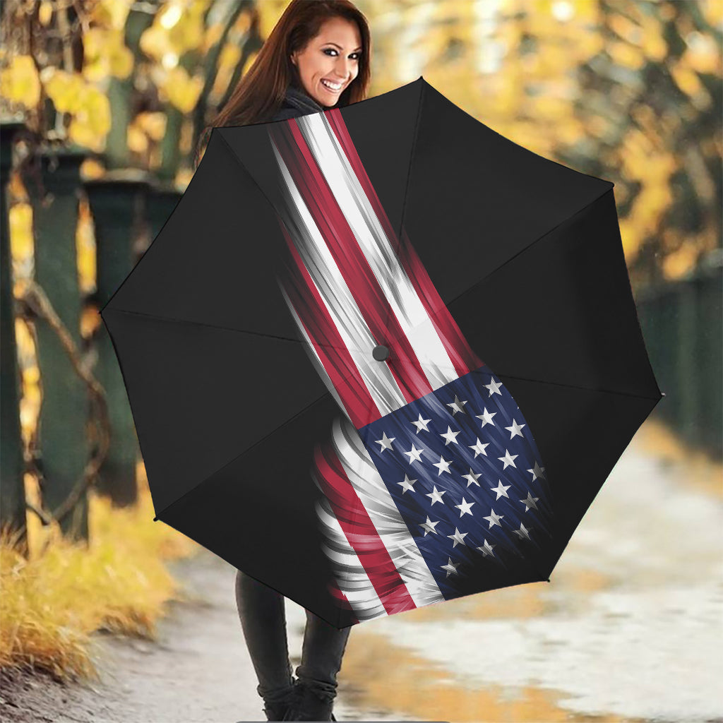 American Flag Wing Print Foldable Umbrella – GearFrost
