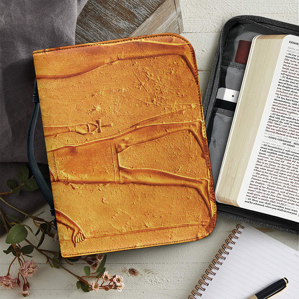 Ancient Egyptian Gods Print Leather Bible Cover – GearFrost