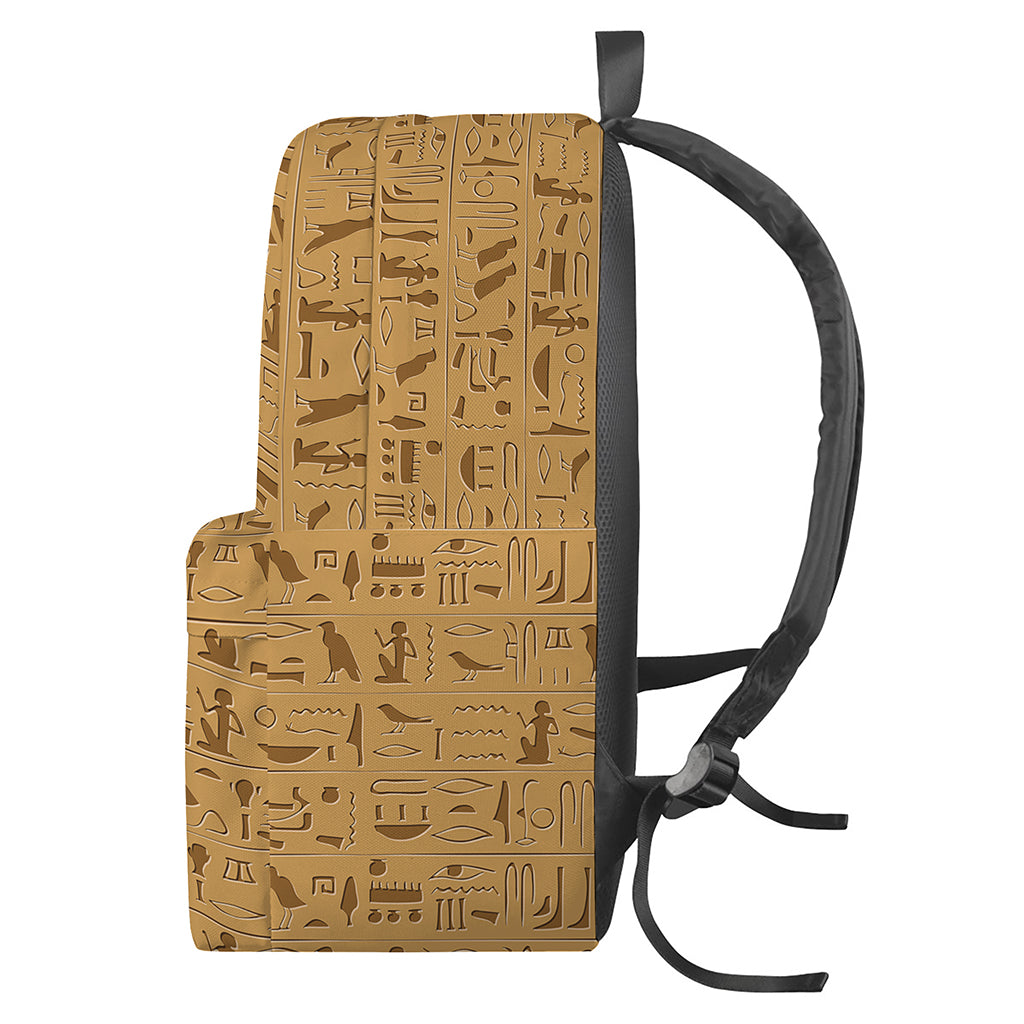 Ancient Egyptian Hieroglyphs Print Student Backpack – GearFrost