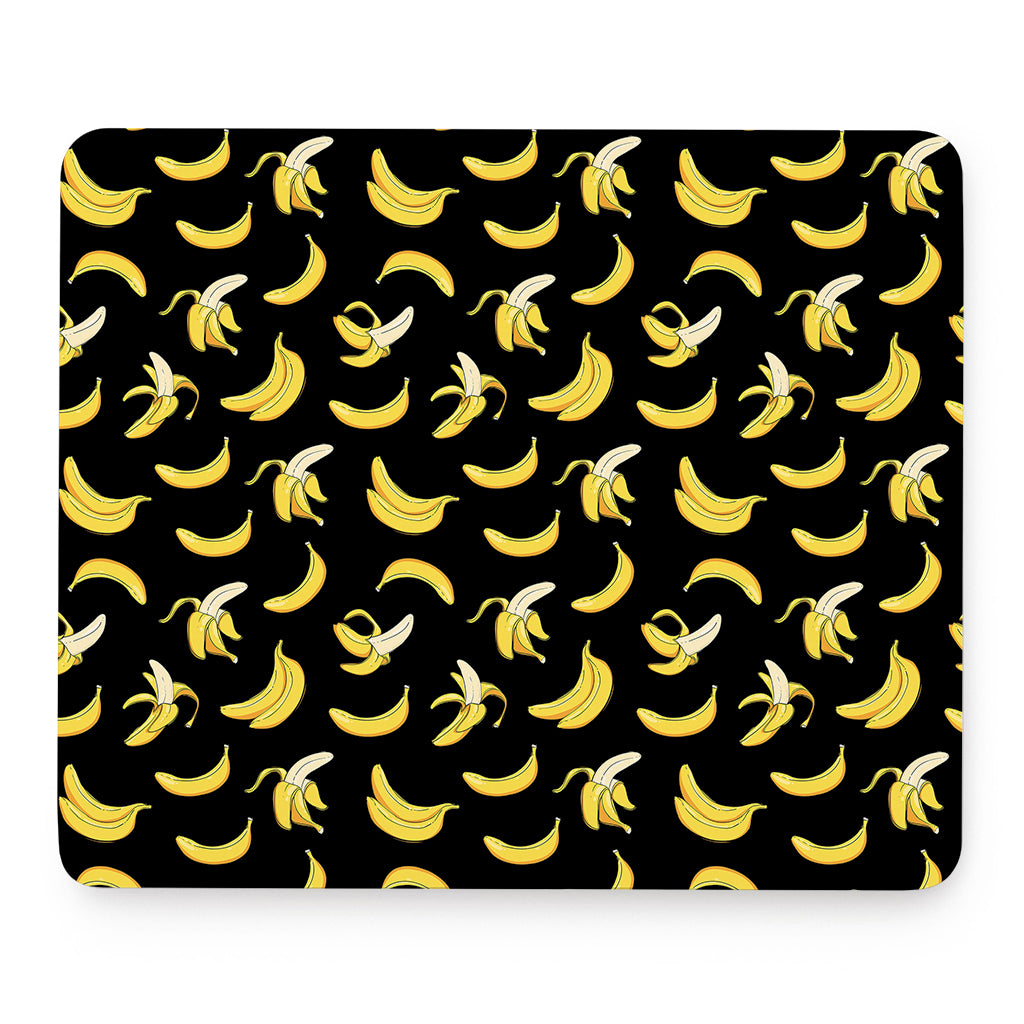 Black Cartoon Banana Pattern Print Mouse Pad – GearFrost