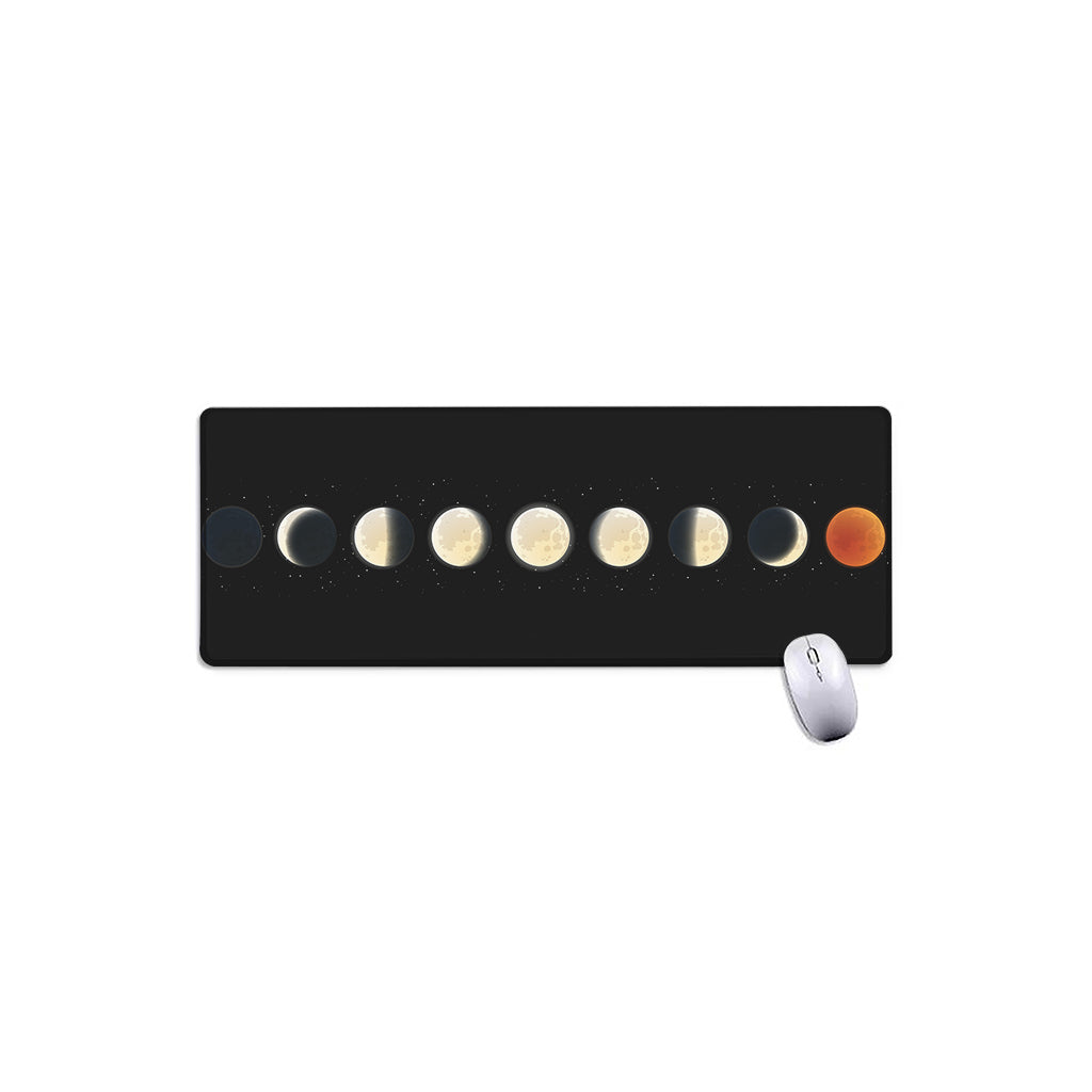 Blood Moon Lunar Phase Print Extended Mouse Pad – GearFrost