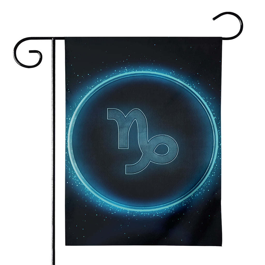 Blue Capricorn Zodiac Sign Print House Flag – GearFrost