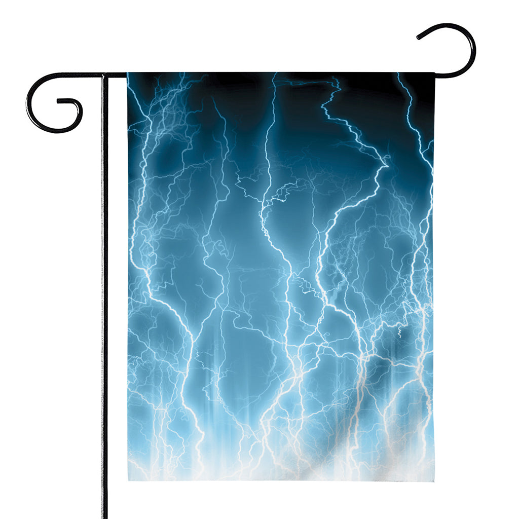 Blue Lightning Print House Flag – GearFrost