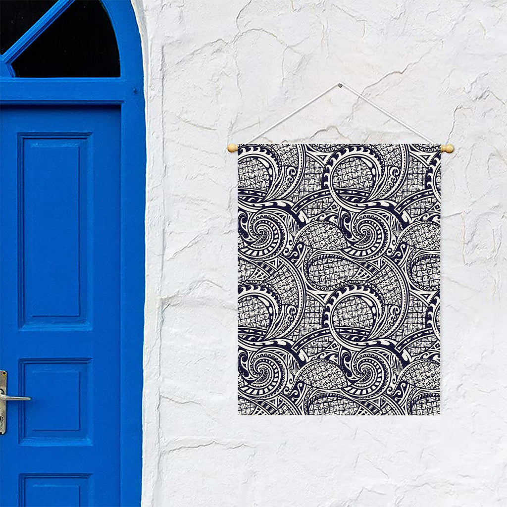 Blue Maori Polynesian Tribal Print Garden Flag – GearFrost
