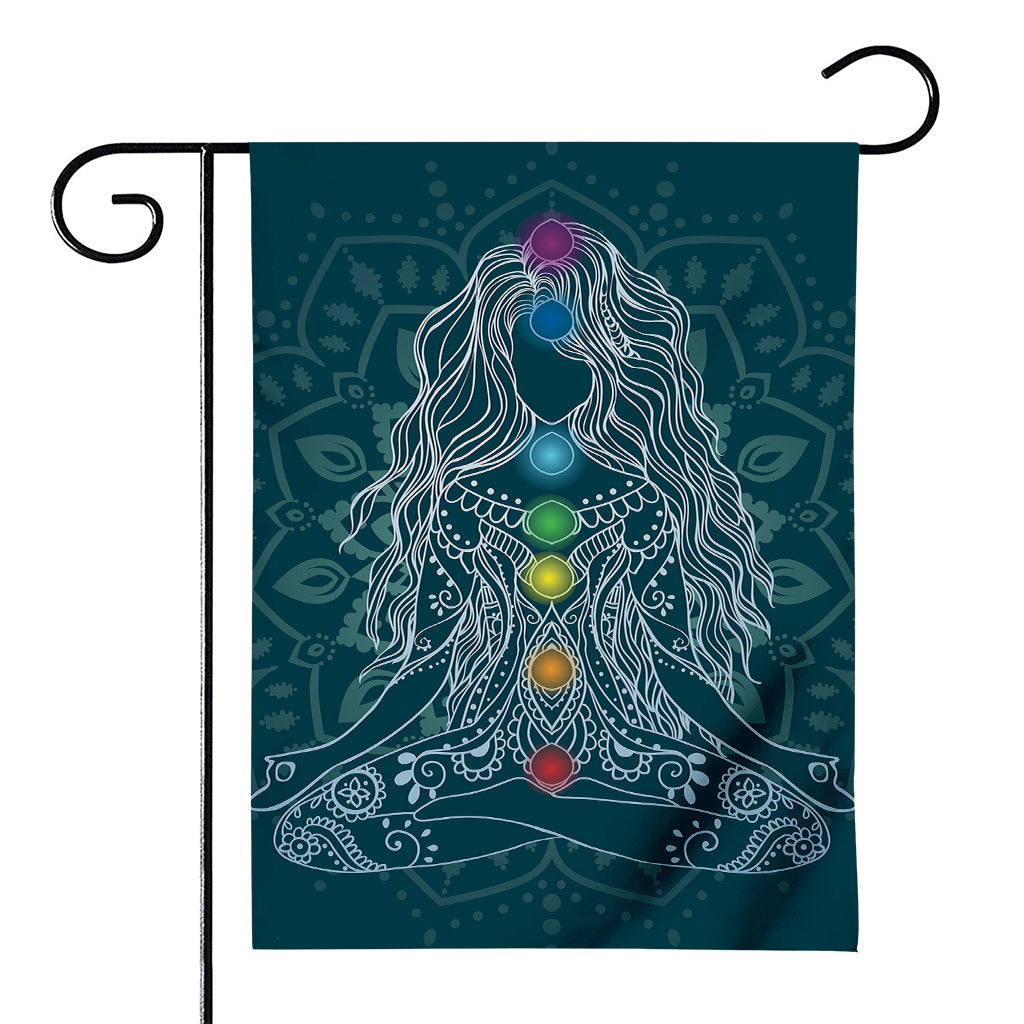 Bohemian Seven Chakras Print House Flag – GearFrost