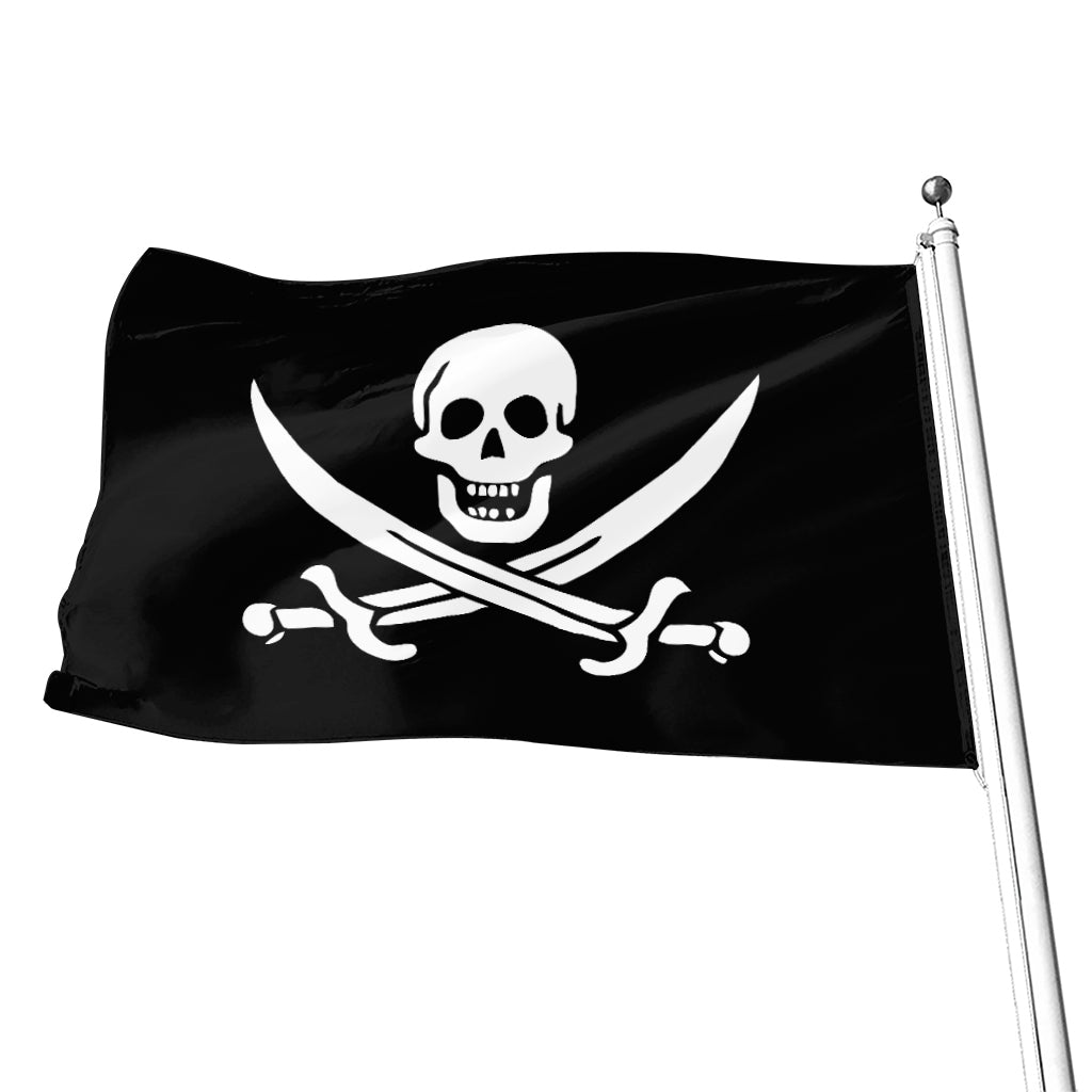 Calico Jack Pirate Flag Print Flag – GearFrost