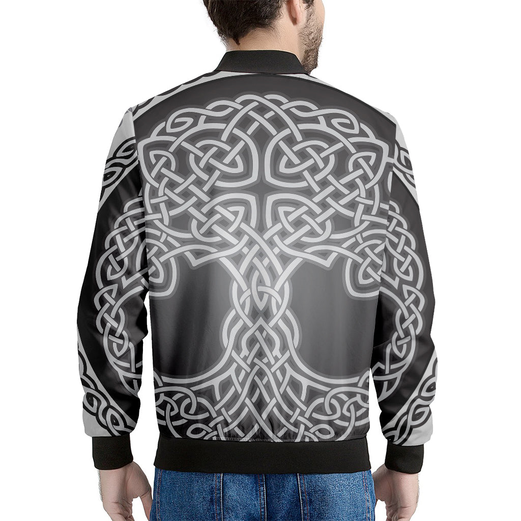 Celtic Knot Tree Of Life Print Men's Bomber Jacket – GearFrost