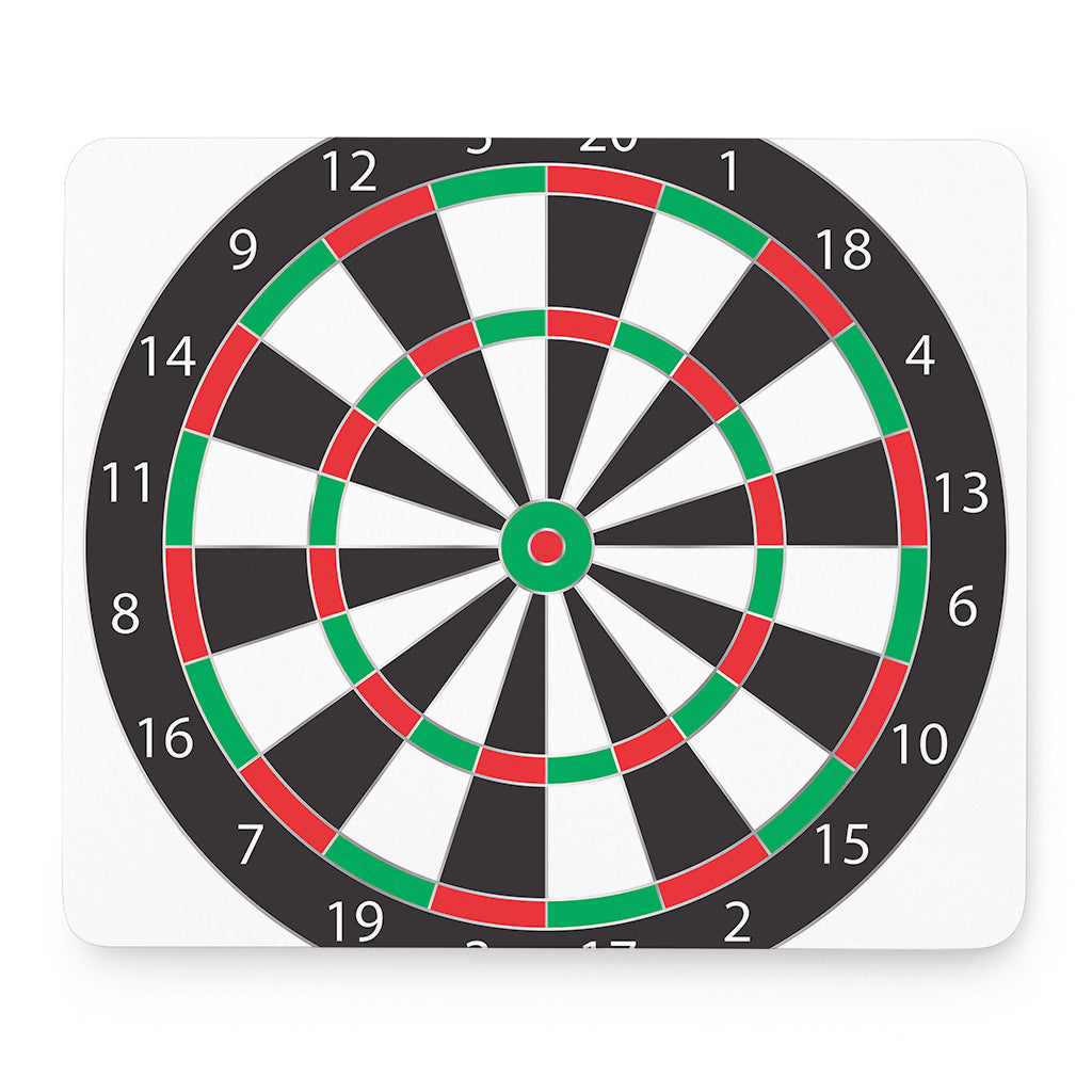 Classic Dartboard Print Mouse Pad – GearFrost