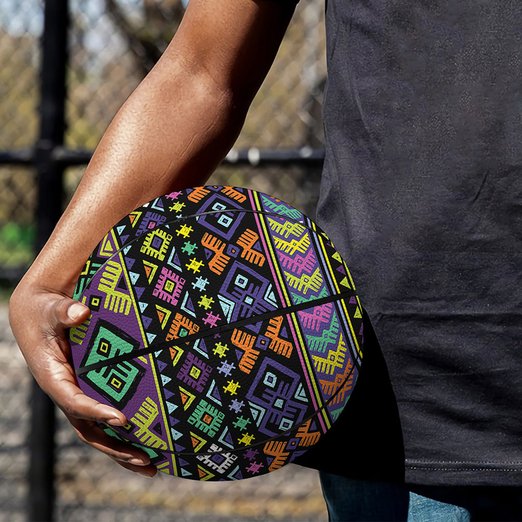 Colorful Native Navajo Tribal Print Basketball – GearFrost