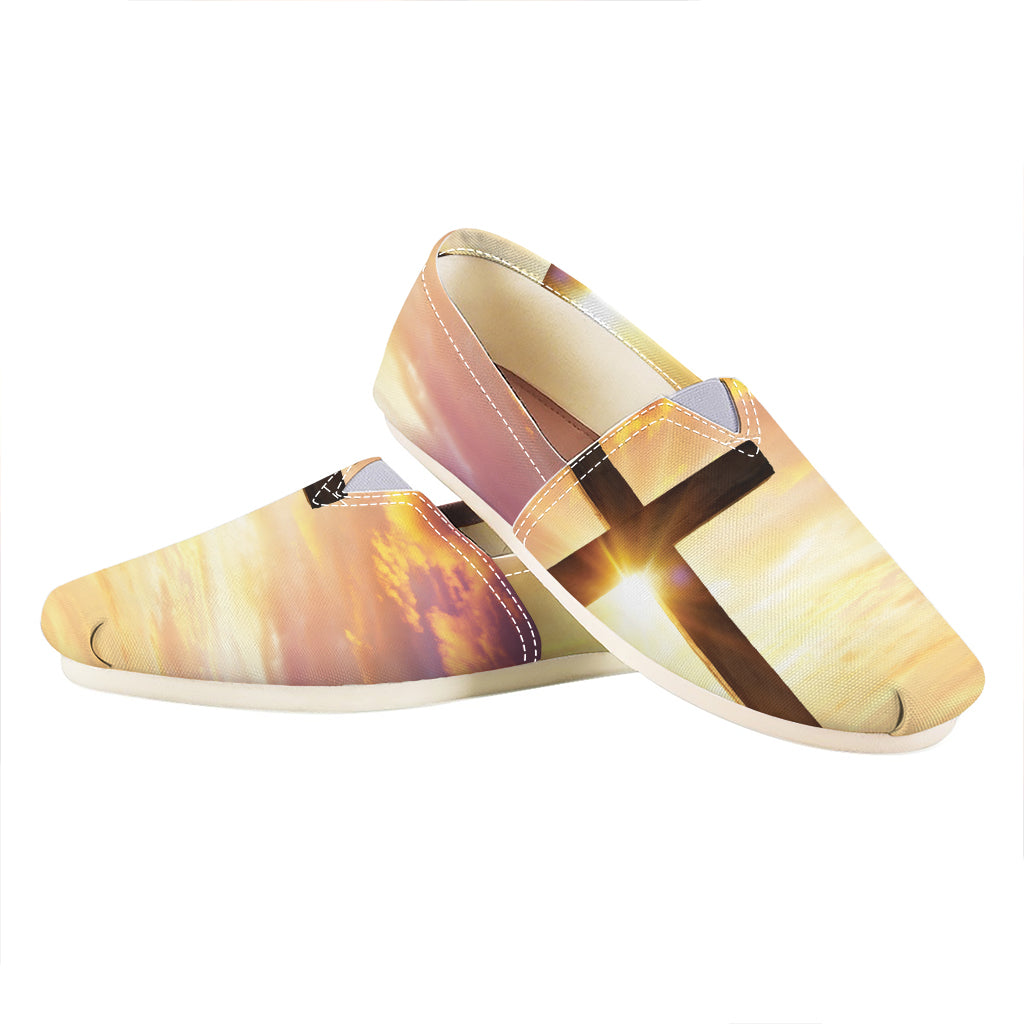 Crucifixion Of Jesus Christ Print Casual Shoes – GearFrost