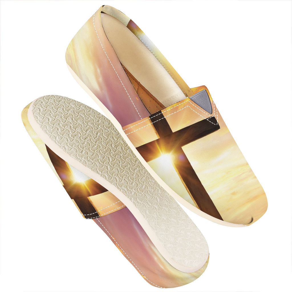 Crucifixion Of Jesus Christ Print Casual Shoes – GearFrost