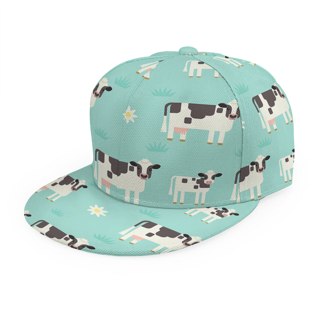 Cute Cow And Baby Cow Pattern Print Snapback Cap – GearFrost