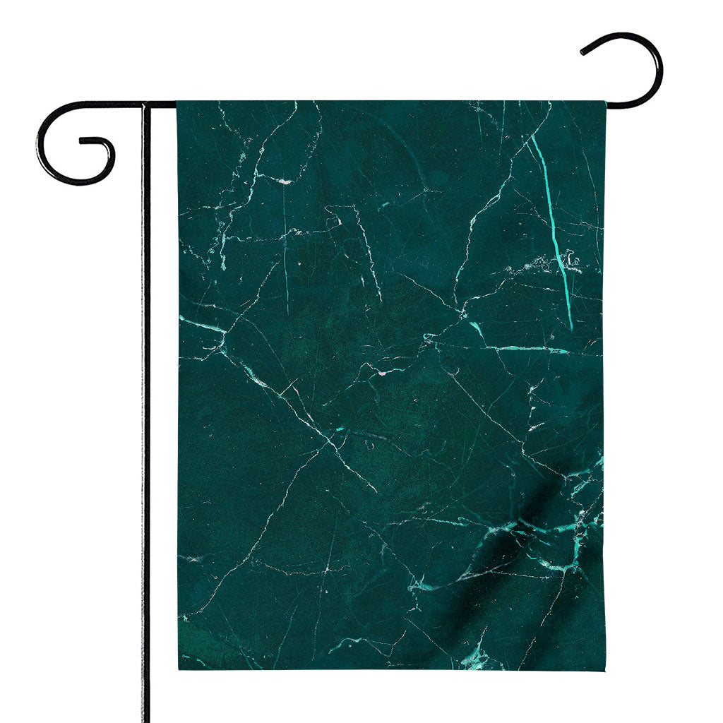 Dark Green Marble Print House Flag – GearFrost