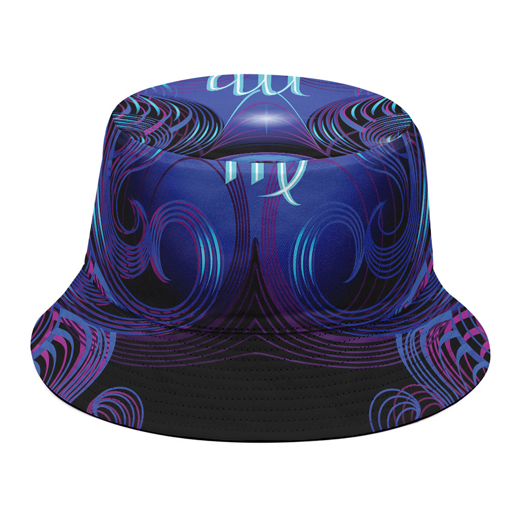 Dark Virgo Zodiac Sign Print Bucket Hat – GearFrost