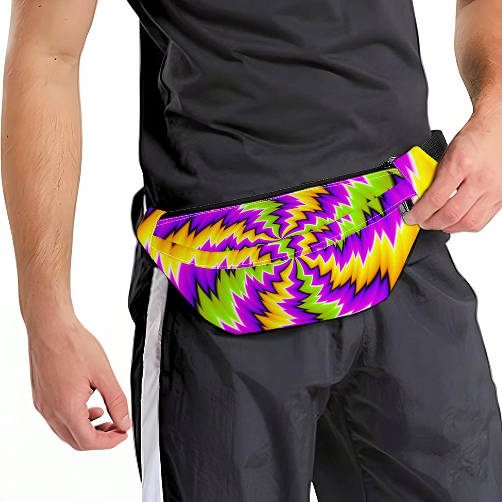 Dizzy Vortex Moving Optical Illusion Fanny Pack – GearFrost