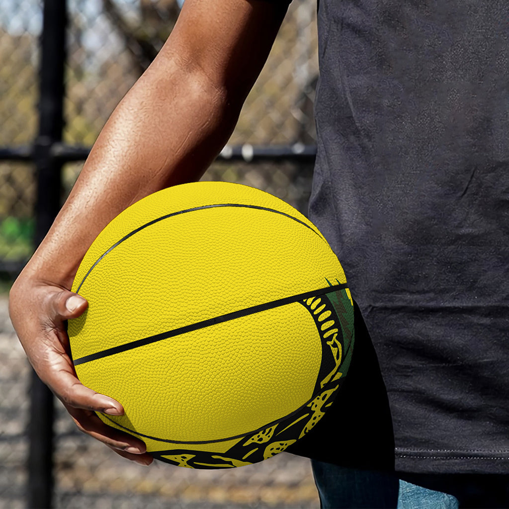 Don't Tread On Me Gadsden Flag Print Basketball – GearFrost