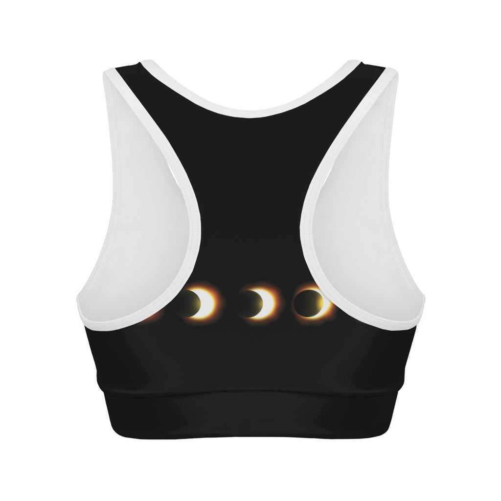 Eclipse Phases Print Women's Sports Bra – GearFrost