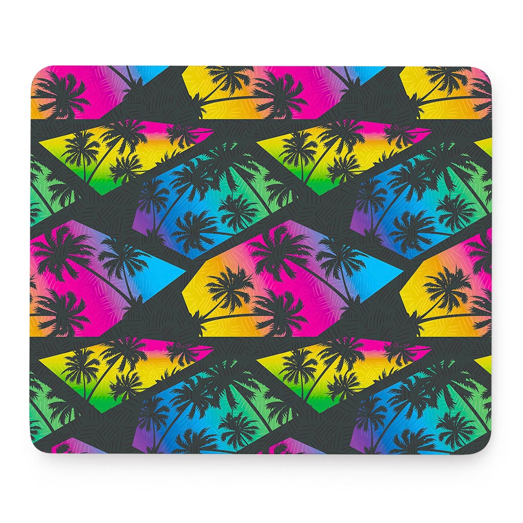 EDM Beach Palm Tree Pattern Print Mouse Pad – GearFrost