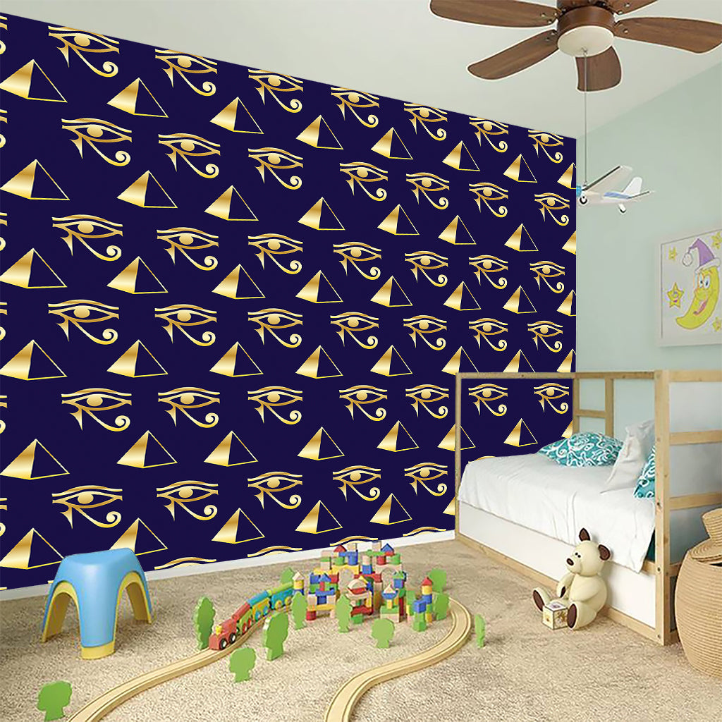 Egypt Eye Of Horus Pattern Print Wall Sticker – GearFrost
