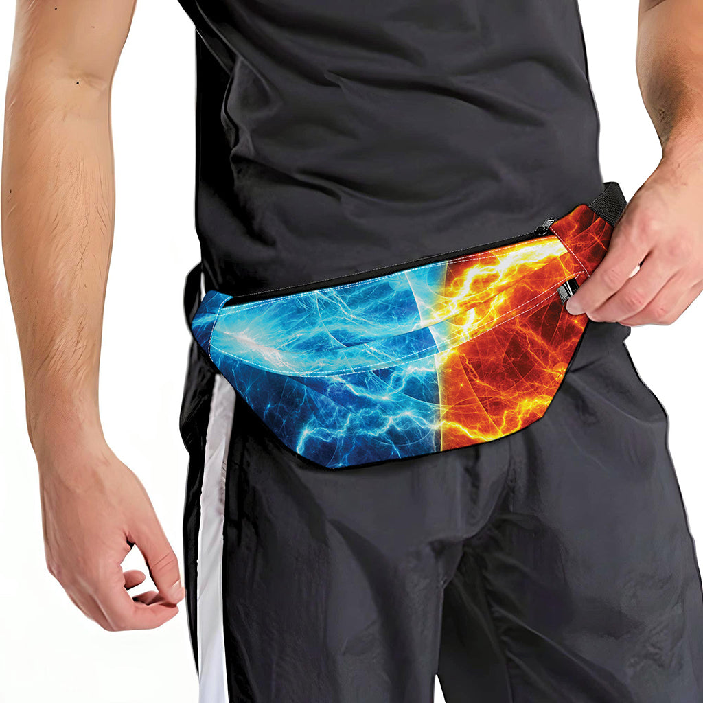 Fire And Ice Energy Print Fanny Pack – GearFrost