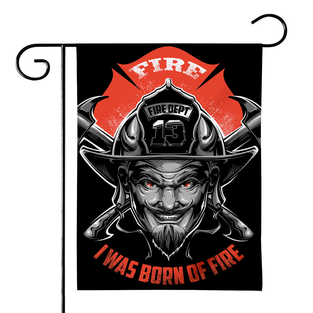 Firefighter Devil Print House Flag – GearFrost