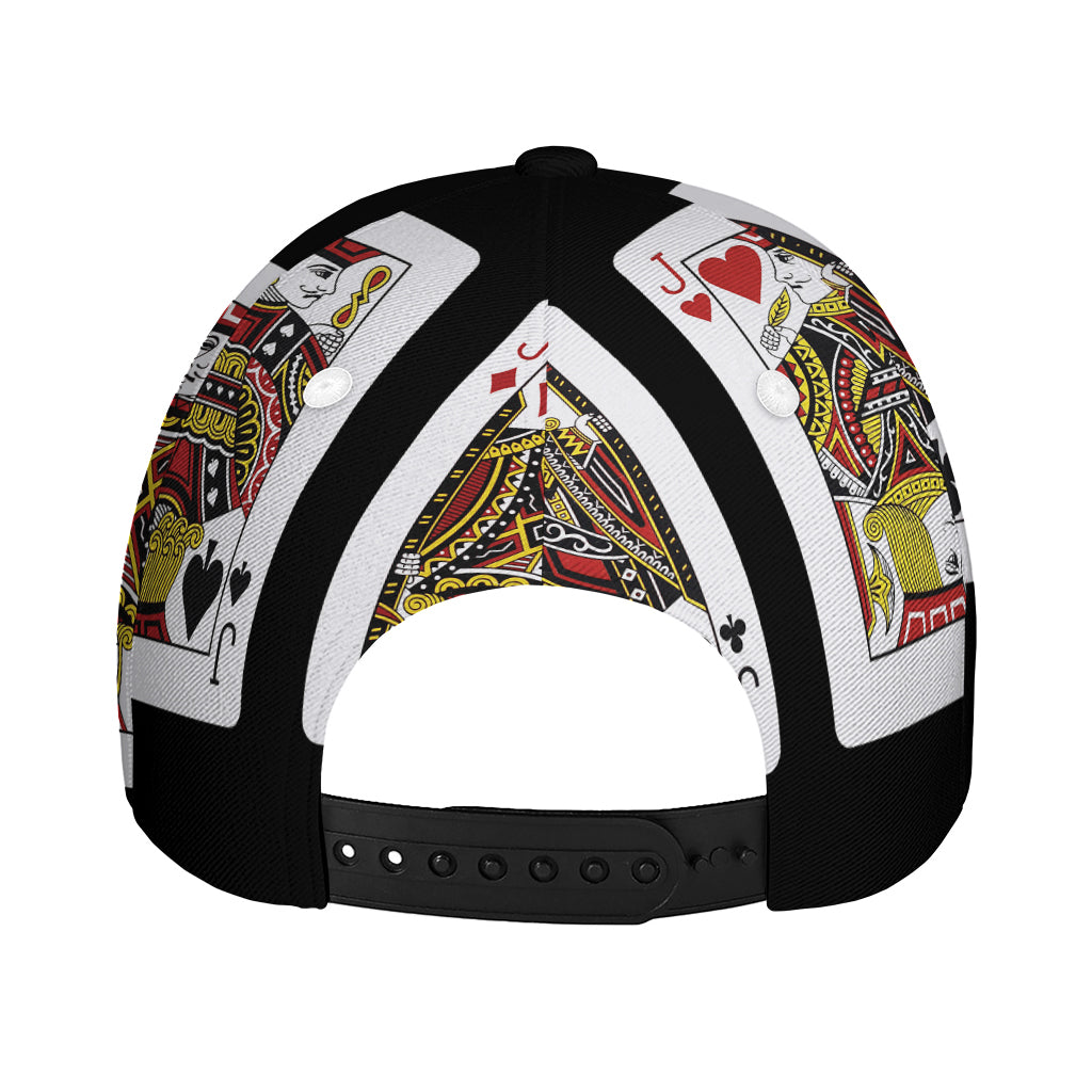 Four Jacks Playing Cards Print Baseball Cap – GearFrost