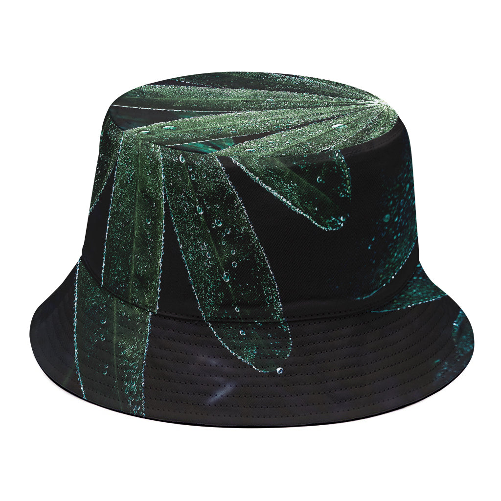 Fresh Tropical Leaf Print Bucket Hat – GearFrost