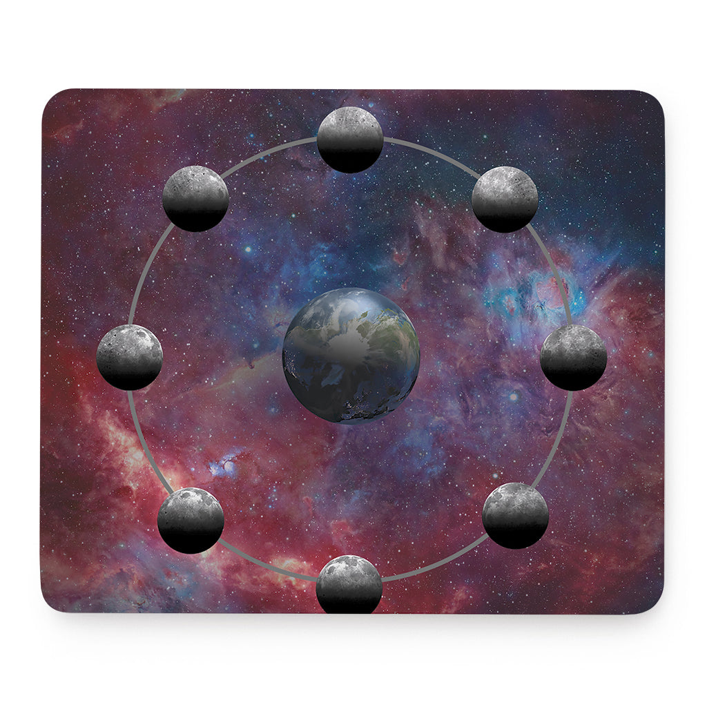 Galaxy Lunar Phase Print Mouse Pad – GearFrost