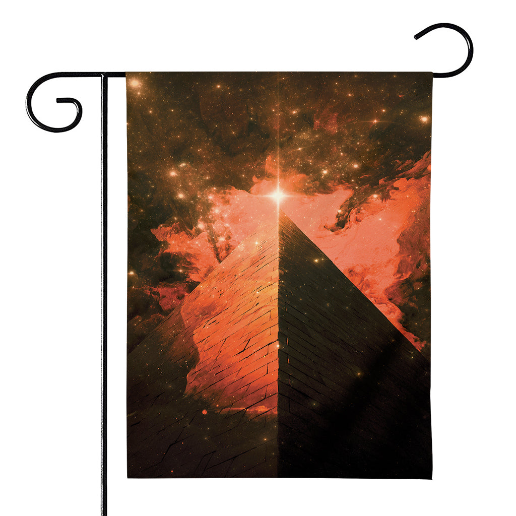 Galaxy Pyramid Print House Flag – GearFrost