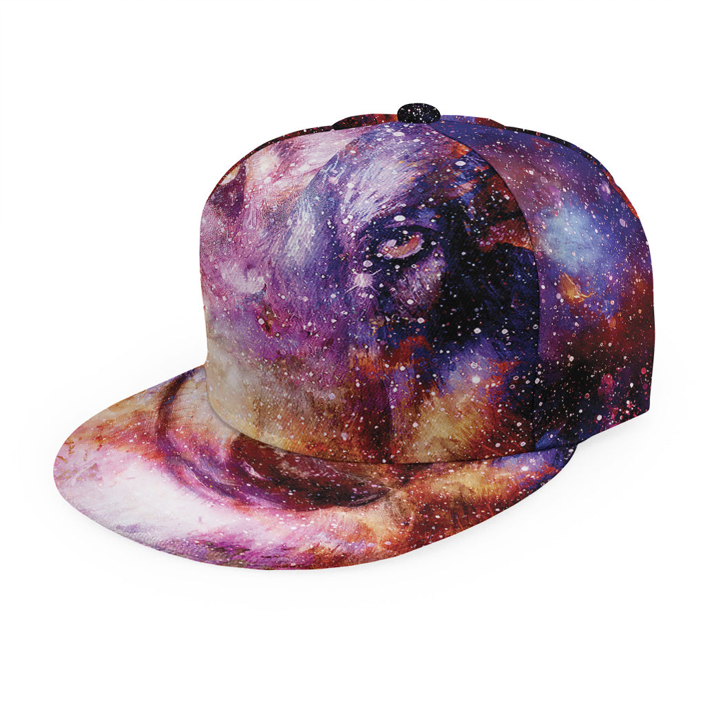 Galaxy Wolf Portrait Print Snapback Cap – GearFrost