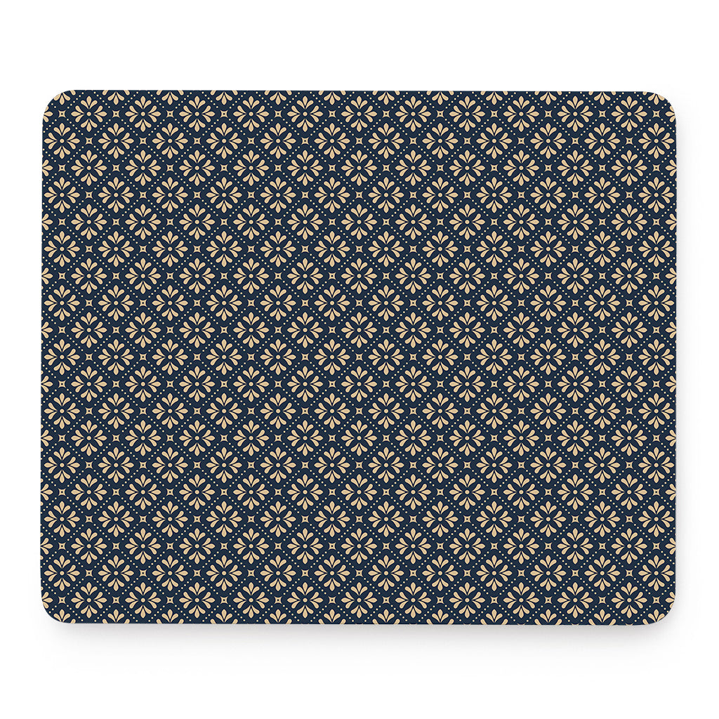 Geometric Floral Print Mouse Pad – GearFrost