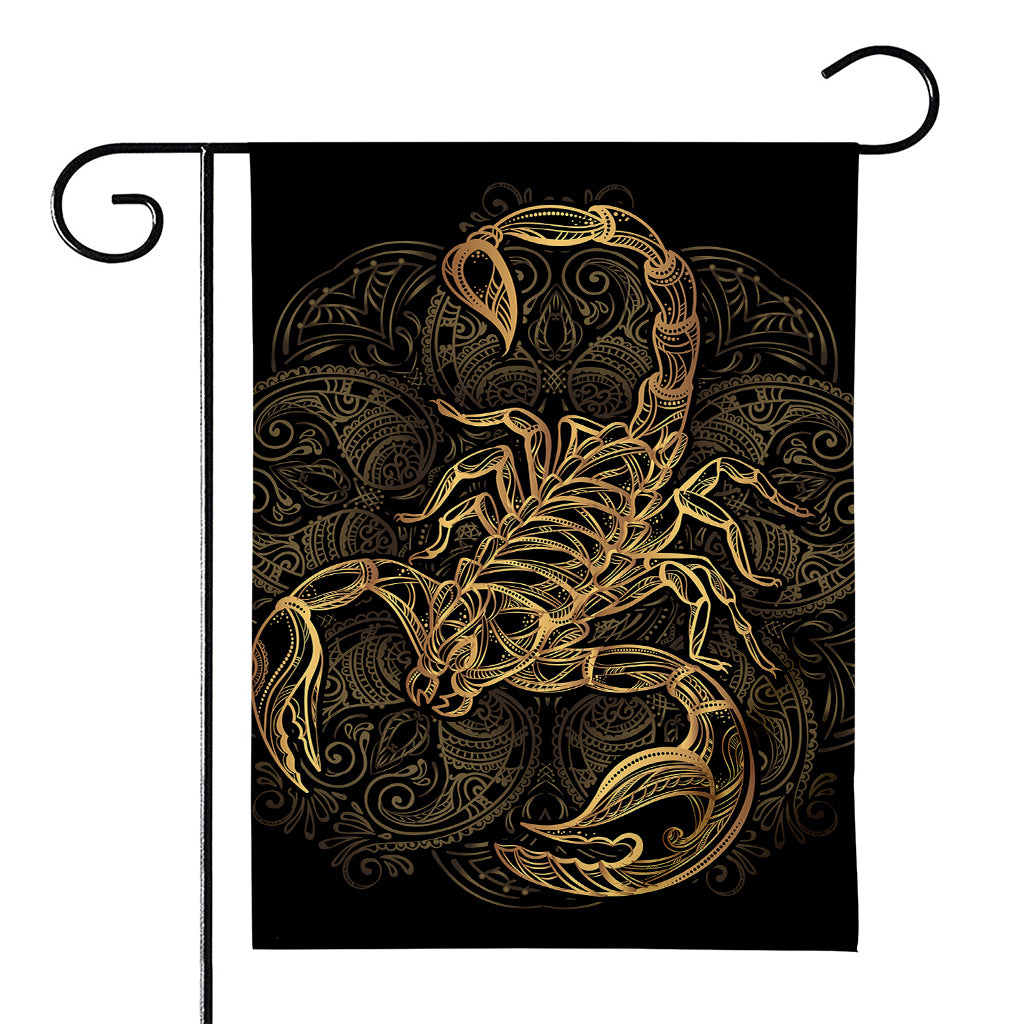 Gold Scorpio Print House Flag – GearFrost