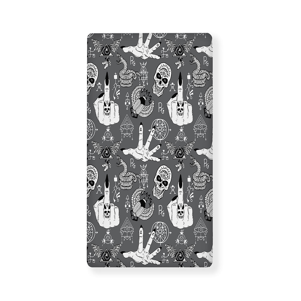 Gothic Wicca Curse Print Baby Crib Sheet – GearFrost