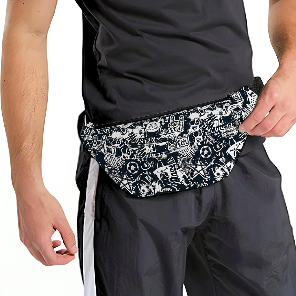 Graffiti Monster Characters Print Fanny Pack – GearFrost
