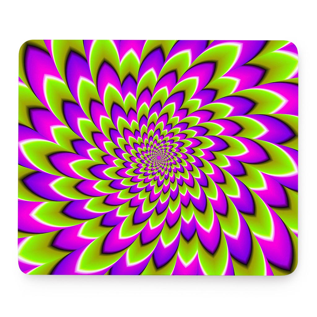 Green Expansion Moving Optical Illusion Mouse Pad – GearFrost