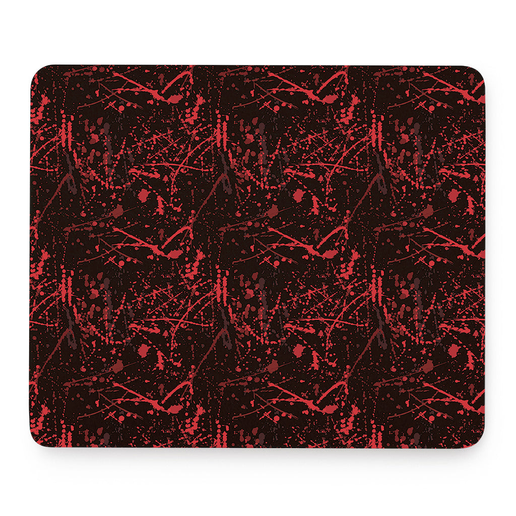 Halloween Red Blood Print Mouse Pad – GearFrost