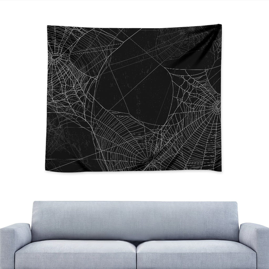 Halloween Spider Web Print Tapestry – GearFrost