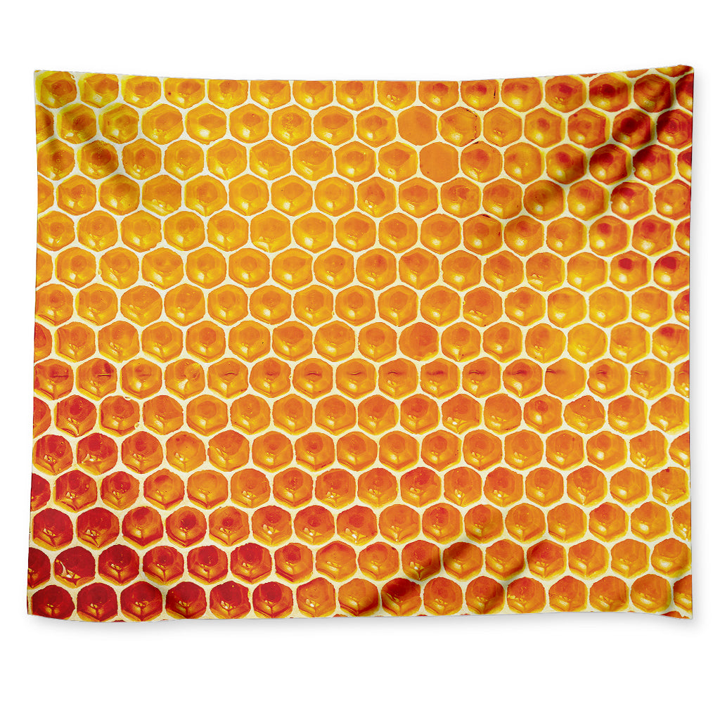 Honey Bee Hive Print Tapestry – GearFrost